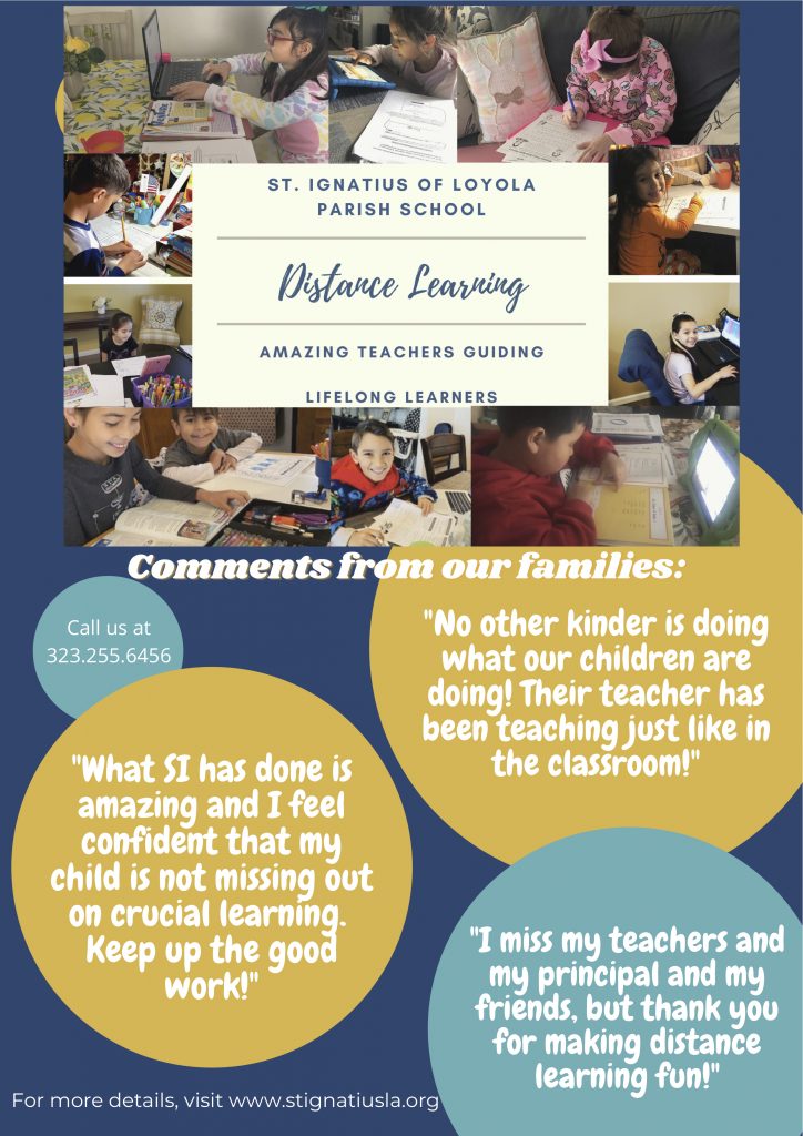 Join St. Ignatius for Comprehensive Distance Learning | St. Ignatius ...